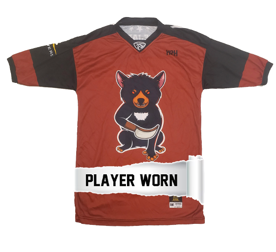 2023 Dejada Devils Player Worn Jersey | World Jai-Alai League Store